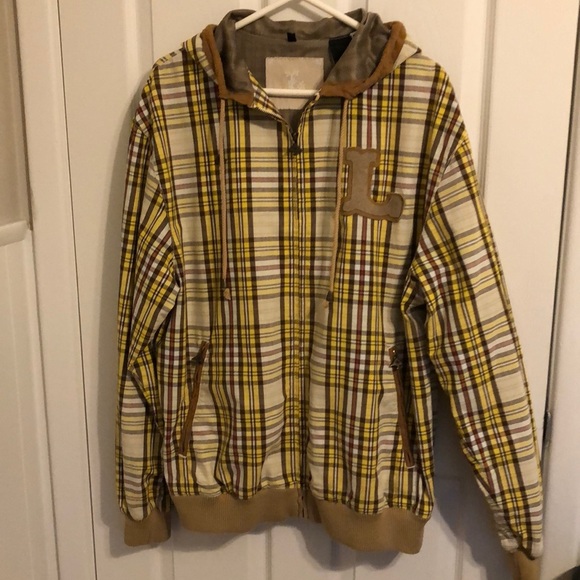 Lrg | Jackets & Coats | Lrg Mens Drawstring Hooded Jacket Fully Lined ...